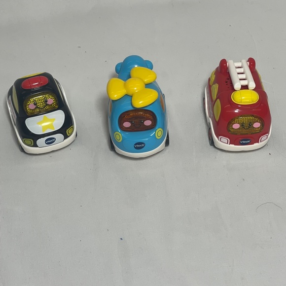 VTech | Toys | Vtech Go Go Smart Wheels Set Of 3 Police Fire Truck And ...